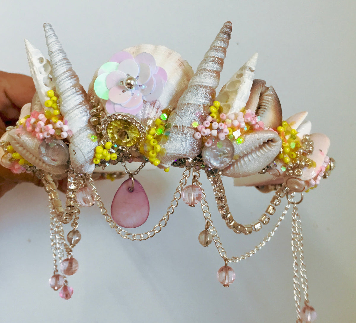 Bell mermaid crown — Summers Dreaming Mermaid Crowns